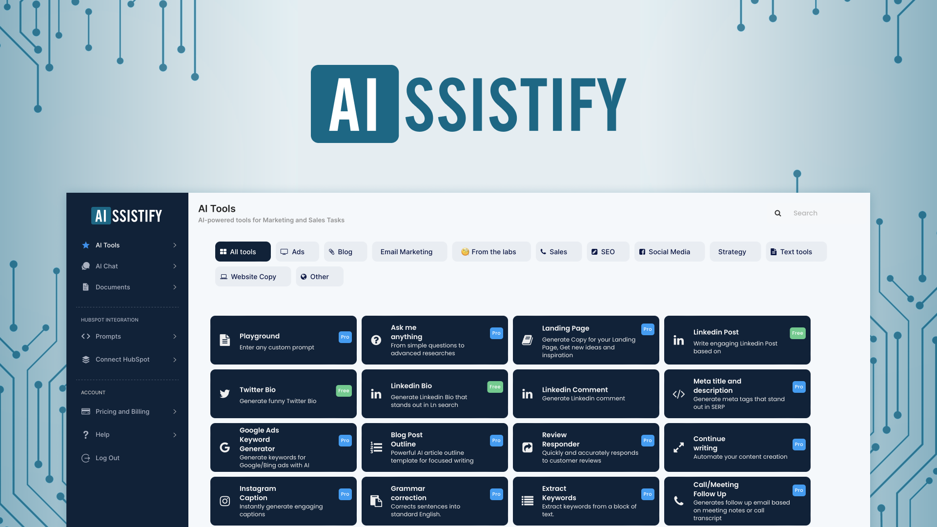 AI Studio: AI Assistant for Sales, Marketing and RevOps