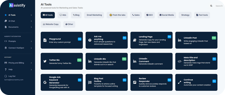 Best writing assistant software