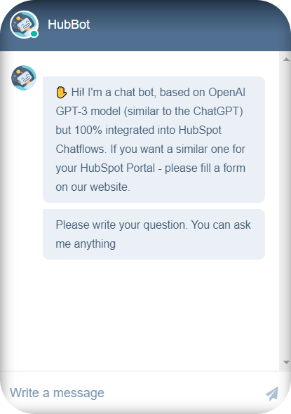 AI-powered HubSpot Chatflows