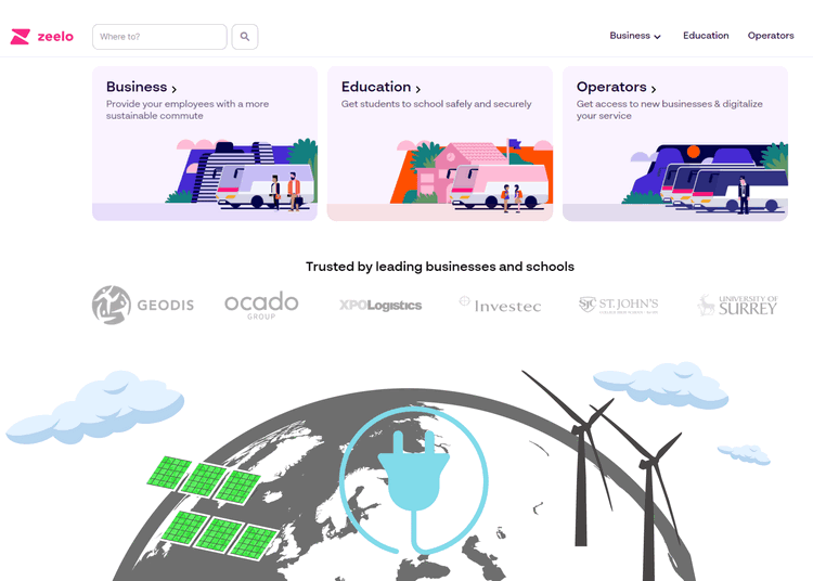 Zeelo: HubSpot CMS based calculator to encourage sustainable commuting
